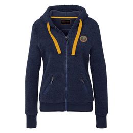 L-pro West Teddy-Fleecejacke blau Damen XL