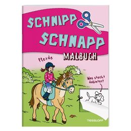 TESSLOFF Schnipp Schnapp Malbuch - Pferde