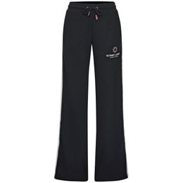 H.I.S. H.I.S Damen Loungehose, schwarz, Gr&ouml;&szlig;e 44/46