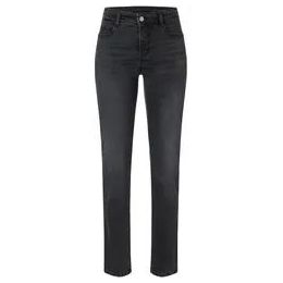 Slim-fit-Jeans MAC "DREAM", Damen, Gr. 36, L&auml;nge 30, clean schwarz used, Denim/Jeans, Obermaterial: 83% Baumwolle, 15% Polyester, 2% Elasthan, slim fit lang, Jeans Slim-fit-Jeans, sehr elastisches Material