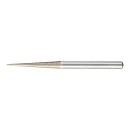 Pferd TOOLS Diamant-Schleifstift Spitzkegel &Oslash;6x7&deg; Schaft&Oslash;6 mm D126 (mit.) zum Anfasen/Entgraten/Senken (36476026)