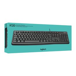 Logitech Tastatur USB K120 sw (52-990-010)