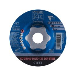 Pferd Schleifscheibe CC-Grind Solid SGP STEEL 125mm (64187126)