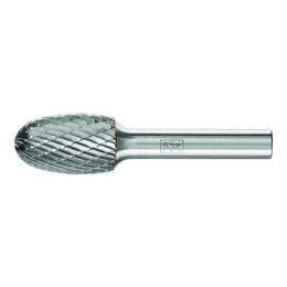 Pferd TOOLS Hartmetall Fr&auml;sstift Tropfen TRE &Oslash; 16x25 mm Schaft-&Oslash; 8 mm Z3P universal mittel kreuzverzahnt (21135228)
