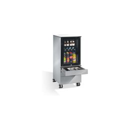C+P K&uuml;hlschrank-Caddy Asisto f&uuml;r Besteck und Geschirr, H1150xB500xT600mm Wei&szlig;aluminium ; C + P M&ouml;belsysteme (54780-000|S10007)