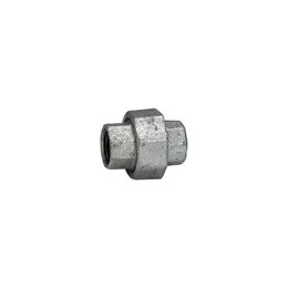Riegler Verschraubung 330, IG/IG, Rp/Rp 1/2, schw. Temperguss feuerverz. (TFV 330-12-D)