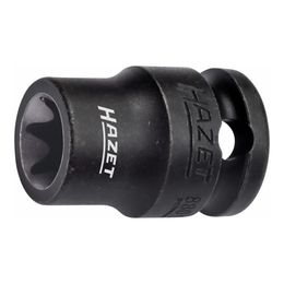 Hazet Schlag- Maschinenschrauber-Steckschl&uuml;ssel-Einsatz (TX) 880S-E14 Vierkant hohl 10 mm (3/8") Au&szlig;en TX Profil E 14 mm)