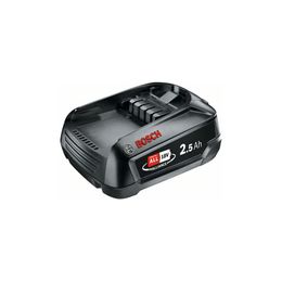 Bosch Professional PBA 18 Volt Akkupack 18 Volt Lithium-Ionen, 2.5 Ah W-B, Systemzubeh&ouml;r | f&uuml;r Akku-Ger&auml;te | mit Ladestandanzeige und Schutzfunktionen, 1600A005B0)