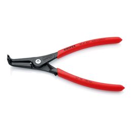Knipex 49 41 A31 Pr&auml;zisions-Sicherungsringzange f&uuml;r Au&szlig;enringe auf Wellen mit rutschhemmendem Kunststoff &uuml;berzogen grau atramentiert 210 mm)