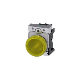 Siemens Indus.Sector Leuchtmelder 22mm,rund,gelb,Linse 3SU1152-6AA30-1AA0 (3SU11526AA301AA0)