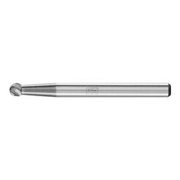 Pferd TOOLS Hartmetall Hochleistungsfr&auml;sstift ALU Kugel KUD &Oslash; 03x02mm Schaft-&Oslash; 3mm f&uuml;r Alu/NE Metalle (21211095)
