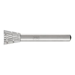 Pferd TOOLS HSS Winkelfr&auml;sstift stirn W-ST 12x13 mm Schaft-&Oslash; 6 mm Z 3 universal mittel fein Spanbrecher (22471236)