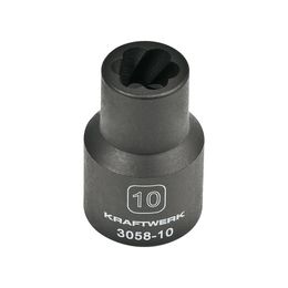 Kraftwerk Ausdreh-Stecknuss 1/2" 10 mm (3058-10)