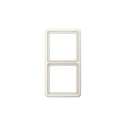 Jung Rahmen 2-fach ws waage/senkrecht CD 582 W (CD582W)