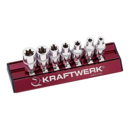 Kraftwerk MAGALU E-TX-Stecknusssatz 1/4", 7-tlg. (120099)