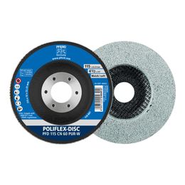 Pferd TOOLS Poliflex Disc PFD &Oslash; 115x14 mm Bohrung-&Oslash; 22,23 mm Bindung PUR Weich SIC60 (41130006)