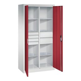 C+P Werkzeugschrank mit Schubladen Acurado, 1950x930x500mm, 7035/3003 ; C + P M&ouml;belsysteme (8921-3041|S10329)