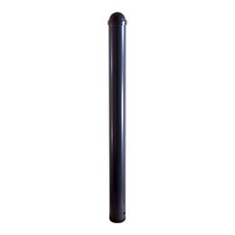 Schake Stilpoller Typ 496B, ortsfest, zum Einbetonieren, &Oslash; 102mm + Zierkappe, beschichtet,)