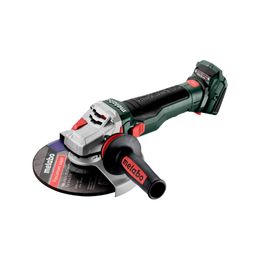 Metabo Akku-Winkelschleifer WB 18 LTX BL 15-180 Quick mit Bremse, Schnellspannmutter, drehbarem Akkupack; MetaboX 165 L (601735840)