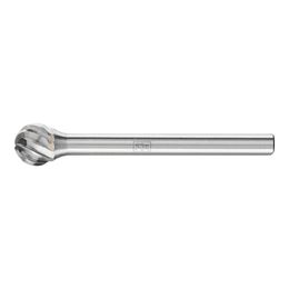 Pferd TOOLS Hartmetall Hochleistungsfr&auml;sstift INOX Kugel KUD &Oslash; 06x05 mm Schaft-&Oslash; 3 mm f&uuml;r Edelstahl (21213082)