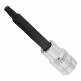Vigor Innenvierkant Antrieb 12,5 = 1/2 Zoll TX Schraubendreher-Einsatz Innen TX Profil V2167 Vierkant hohl 12,5 mm (1/2 Zoll) Innen TX Profil T 40 Ges)
