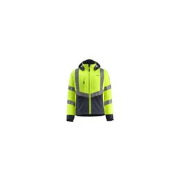 Mascot Blackpool Soft Shell Jacke Gr&ouml;&szlig;e M, hi-vis gelb/schwarzblau (15502-246-17010-M)
