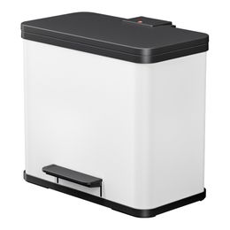 Hailo &Ouml;ko trio Plus L, Tret-M&uuml;lltrenner, 3x9 ltr, Wei&szlig; (6332300)