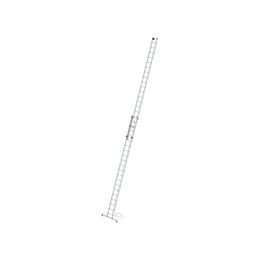 MUNK Aluminium-Seilzugleiter 2-teilig nivello&reg;-Traverse 2 x 20 Sprossen (021320)