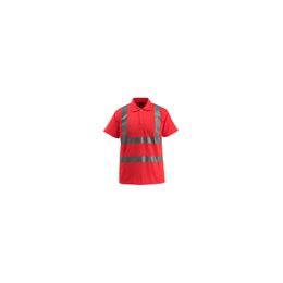 Mascot Bowen Polo-shirt Gr&ouml;&szlig;e L, hi-vis rot (50593-976-222-L)