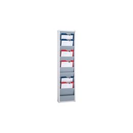 EICHNER Planungstafel A4 10 Schienen 1285 mm x 315 mm x 76 mm aus Kunststoff, 9019-00106)