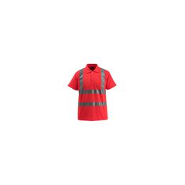 Mascot Bowen Polo-shirt Gr&ouml;&szlig;e M, hi-vis rot (50593-976-222-M)