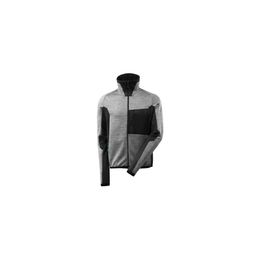Mascot Fleecepullover mit Rei&szlig;verschluss Microfleecejacke Gr&ouml;&szlig;e XS, grau-meliert/schwarz (17103-316-0809-XS)