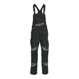 K&Uuml;BLER WORKWEAR K&uuml;bler ACTIVIQ cotton+ Latzhose schwarz/anthrazit 28 ; K&uuml;bler Workwear (3450 3421-9997-28)