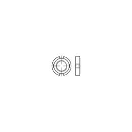 DIN 180 Nutmutter 04 Au M 8 x 1 S ; Industrial Quality Supplies (018044000080100)