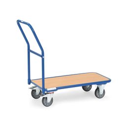 Fetra Magazinwagen 1202, Tragkraft 250kg, TPE-Reifen, 1 Schiebeb&uuml;gel)