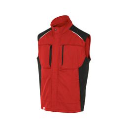 K&Uuml;BLER WORKWEAR Weste ACTIVIQ mittelrot/schwarz Form 7250 Gr&ouml;&szlig;e XS ; K&uuml;bler Workwear (7250 5365-5599-XS)