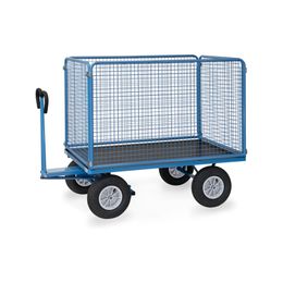 Fetra Handpritschenwagen 6445L - Tragkraft 1000kg Luft-Bereifung)