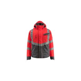 Mascot Hastings Winterjacke Gr&ouml;&szlig;e M, hi-vis rot/dunkelanthrazit (15535-231-22218-M)