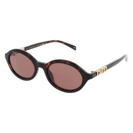 Gucci GG2153S | Damen-Sonnenbrille | Fassung: Vollrand, Rund, Acetat, Havanna | Glasfarbe: Braun