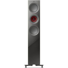 KEF R7 Meta /St&uuml;ck Standlautsprecher hochglanz titan | Ausstellungsst&uuml;ck
