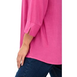 sheego Gro&szlig;e Gr&ouml;&szlig;en Tunika, fuchsia, Gr&ouml;&szlig;e 58 - Damen
