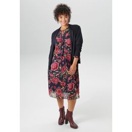 sheego Gro&szlig;e Gr&ouml;&szlig;en Boleroblazer, navy, Gr&ouml;&szlig;e 54 - Damen
