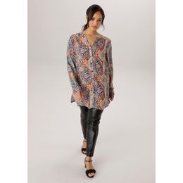 sheego Gro&szlig;e Gr&ouml;&szlig;en Longbluse, bunt, Gr&ouml;&szlig;e 44 - Damen