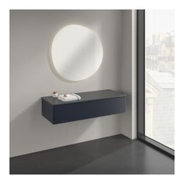 Villeroy & Boch Villeroy und Boch Antao Sideboard K41003HG 120x26,8x50cm, Waschbeckenplattenfarbe botticino, midnight blue matt lacquer