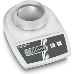 Kern Laborwaage, 2-Tasten-Bedienung, mit Windschutz, W&auml;gebereich bis 200 g, Ablesbarkeit 0,001 g, W&auml;geplatte 82 mm