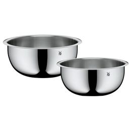 WMF Sch&uuml;sselset Gourmet, Silber, Metall, 2-teilig, rund, Essen & Trinken, Geschirr, Schalen & Sch&uuml;sseln, Sch&uuml;sselset