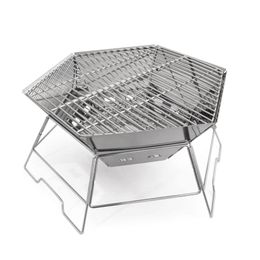 Origin Outdoors Grill- und Feuerschale Hexagon
