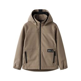 name it Performance Jacket 'Alfa08' boy Brown size 110