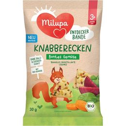 milupa Kindersnack Knabberecken buntes Gem&uuml;se ab 3+ Jahren