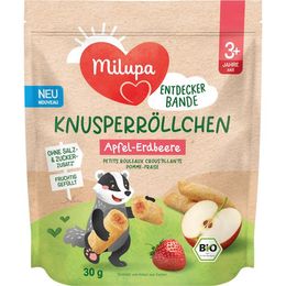 Kindersnack Knusperr&ouml;llchen Apfel-Erdbeere ab 3+ Jahren milupa